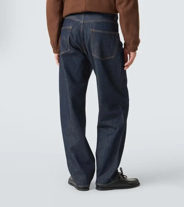 Auralee Hard Twist Wide-leg Jeans