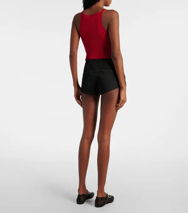 COURREGES Low-rise Tailored Shorts