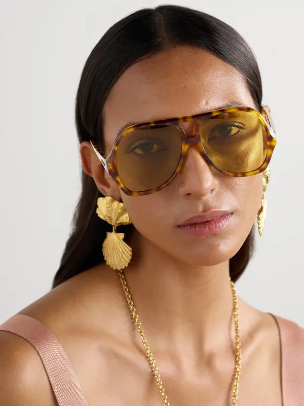 Chloé Salomé Aviator-style Sunglasses
