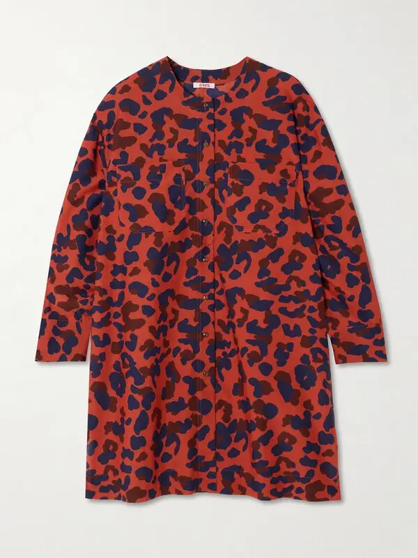 ERES Récifs" Printed Cotton And Silk-blend Shirt - Multi
