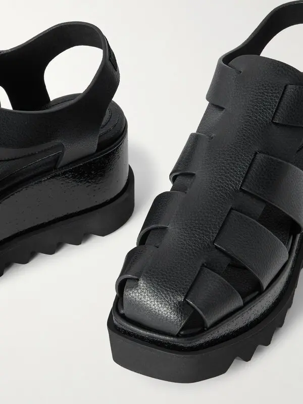 Stella McCartney Elyse Recycled Wedge Sandals