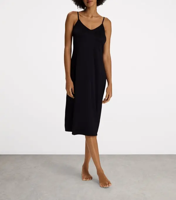 Hanro Stretch-satin Deluxe Slip Dress