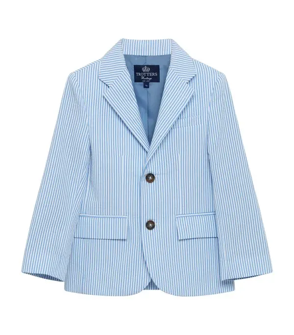 Trotters Striped Sebastian Blazer