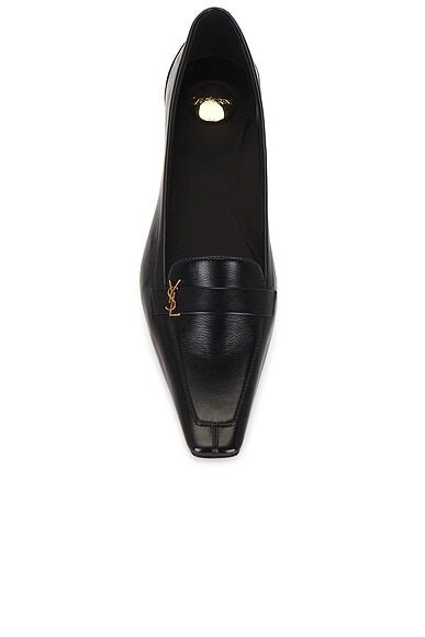 Saint Laurent Poppy Ballerina Flat