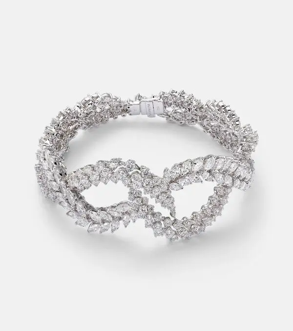 Yeprem 18kt White Gold Diamond Bracelet