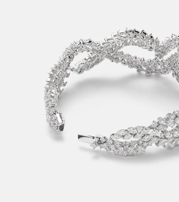 Yeprem 18kt White Gold Diamond Bracelet