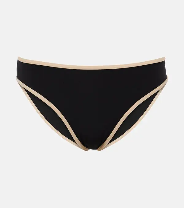 TOTEME Jersey Bikini Bottoms - Black