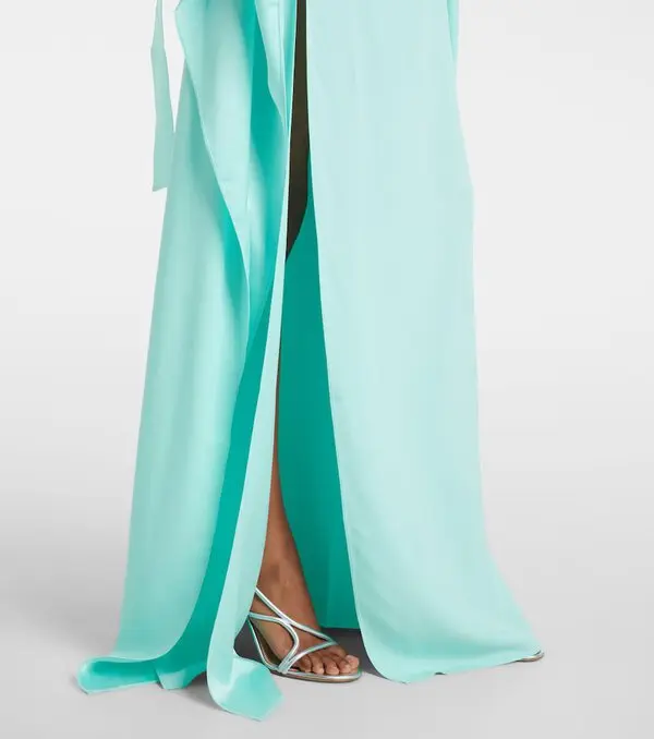 TALLER MARMO Crepe Cady Kaftan