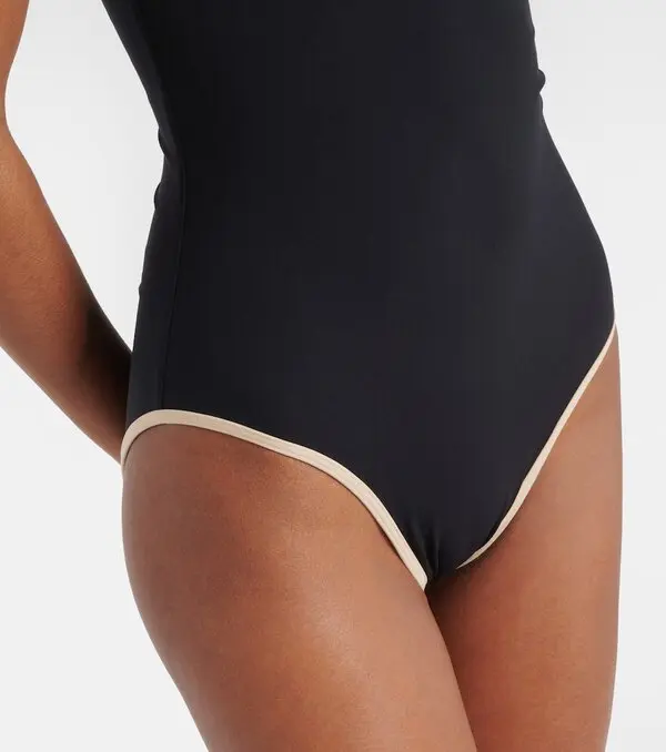 TOTEME Scoop Neck One-piece Swimsuit - Black