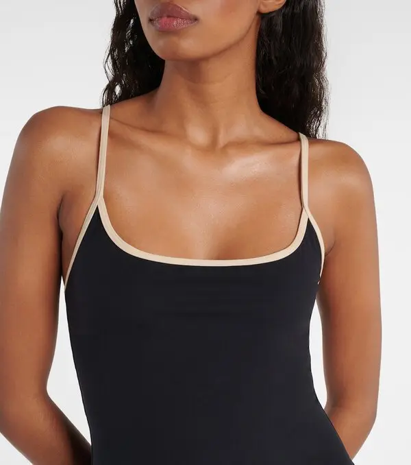 TOTEME Scoop Neck One-piece Swimsuit - Black