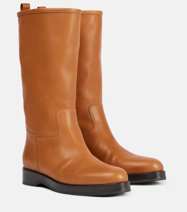 Loro Piana John Leather Boots