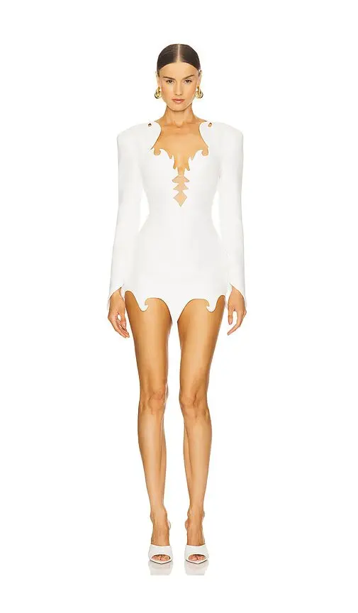 THE DOLLS HOUSE Aurora Mini Dress - Ivory