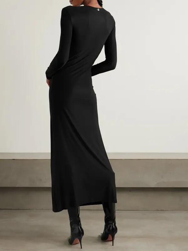 Rabanne Eyelet-embellished Maxi Dress