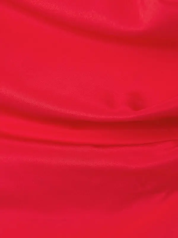 Proenza Schouler Keegan Draped Crepe De Chine Top