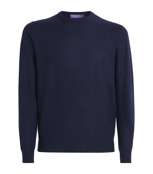 Ralph Lauren Purple Label Cashmere Crew Neck Sweater