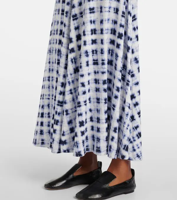 Proenza Schouler Label Jen Printed Jersey Maxi Dress