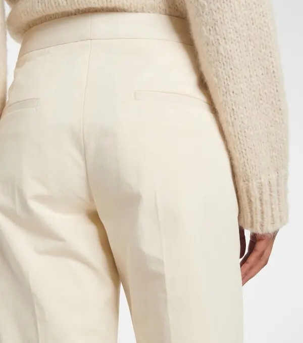 JIL SANDER Cropped Straight Pants