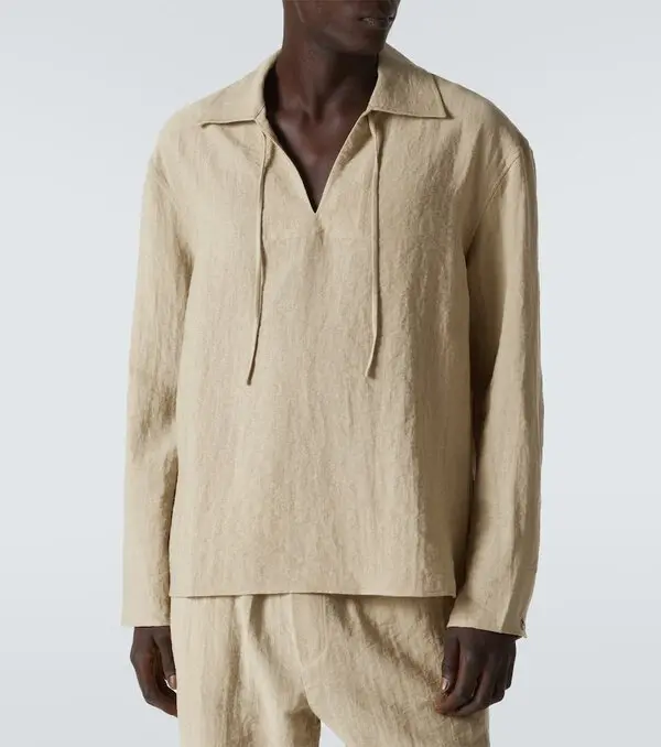 Commas Tie-neck Shirt