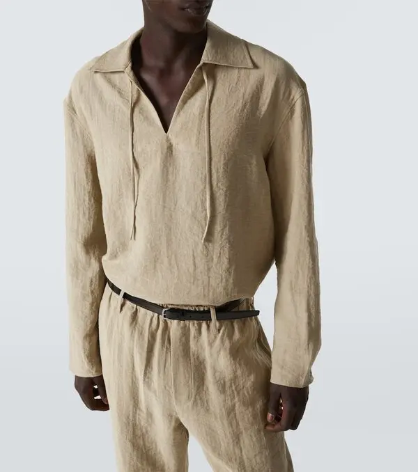 Commas Tie-neck Shirt
