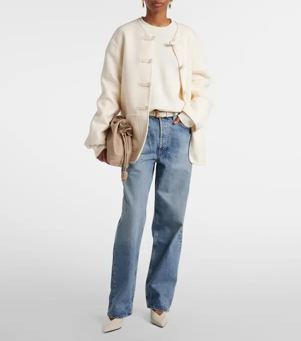 AGOLDE Henson Mid-rise Wide-leg Jeans