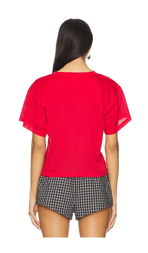 LOVERS AND FRIENDS Cropped Jersey Top