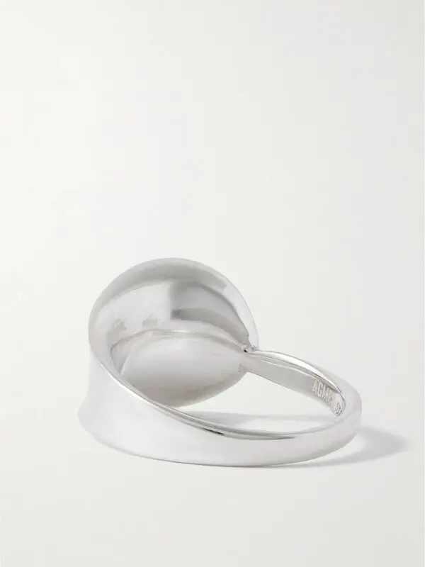 Agmes Marta Sculptural Sterling Ring
