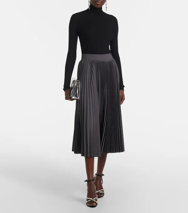 Dolce & Gabbana Wool-blend Ribbed Turtleneck Sweater