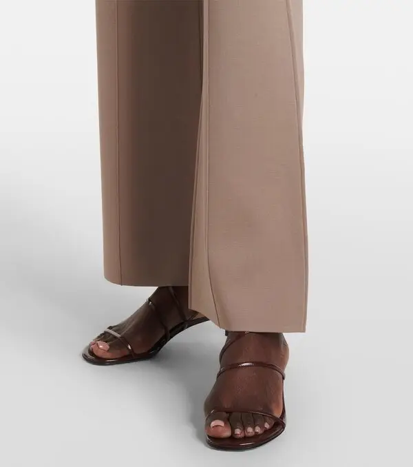 JOSEPH Milano High-rise Flared Pants - Beige