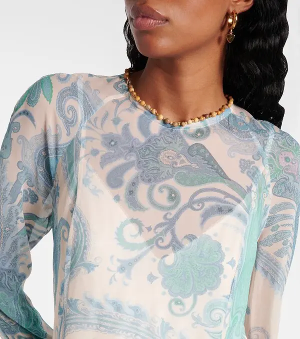 Zimmermann Illuminate Paisley Maxi Dress