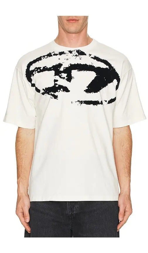 DIESEL® Box Tee In . Also - White