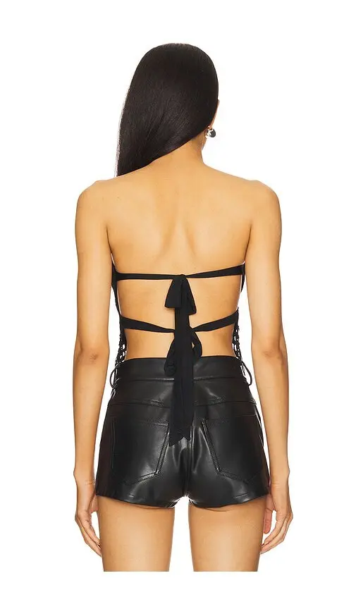 MORE TO COME Shion Top - Black