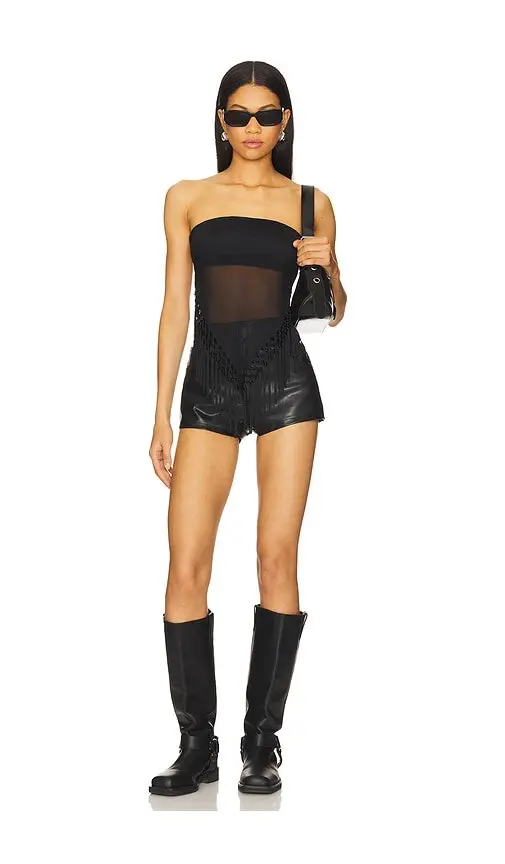 MORE TO COME Shion Top - Black