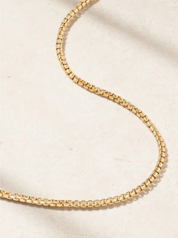 David Yurman 18-karat Box Chain Necklace