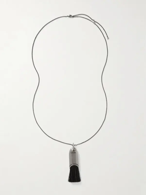 LEMAIRE Personal Brush Necklace In Tone