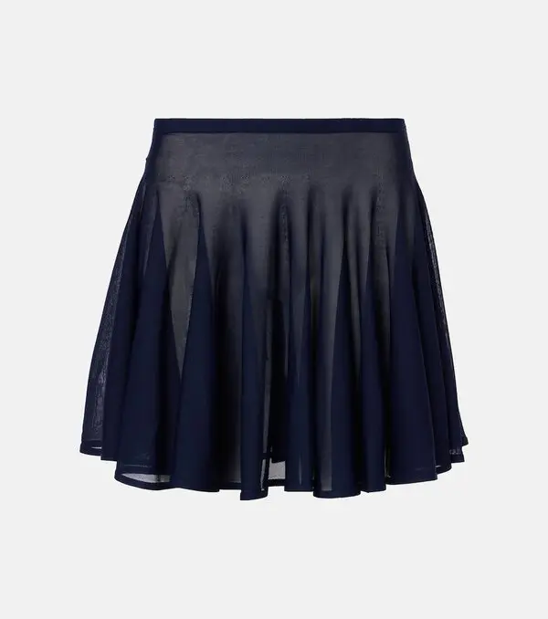 Alaïa Knitted Miniskirt
