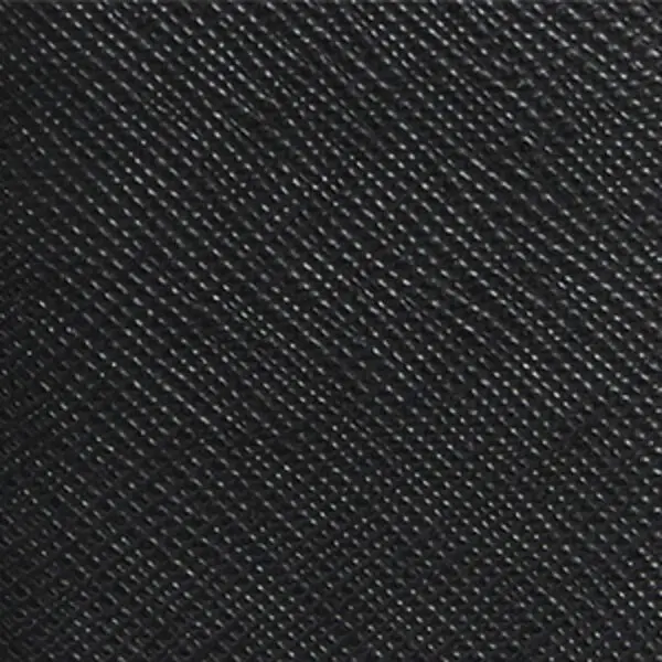 Sandro Reconstituted Leather Bifold Card Holder - Black