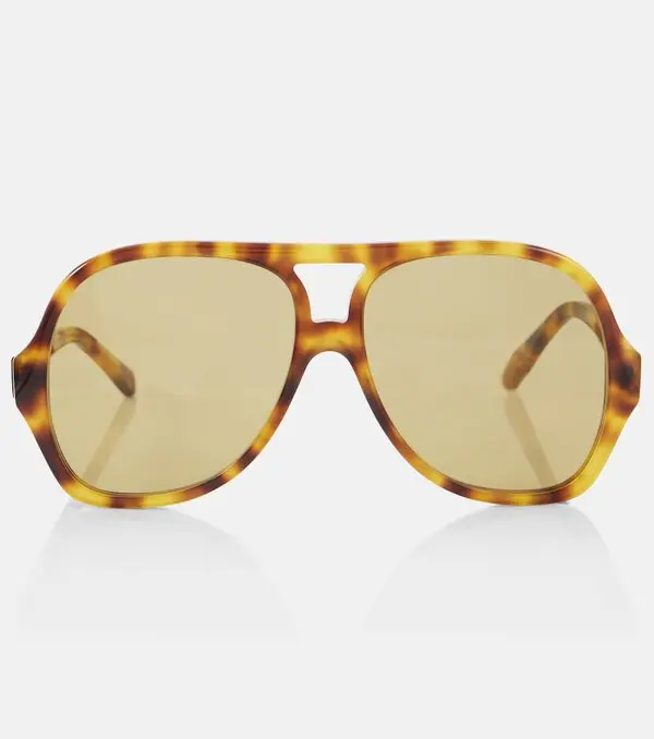 Chloé Aviator Sunglasses - Brown