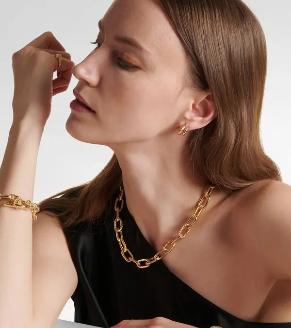 David Yurman 18kt Yellow Chain Necklace