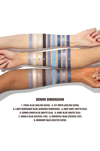 Charlotte Tilbury Charlotte's Palette Of Beautifying Eye Trends - Denim Dimension