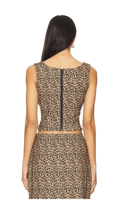 Miaou Imogene Corset - Brown