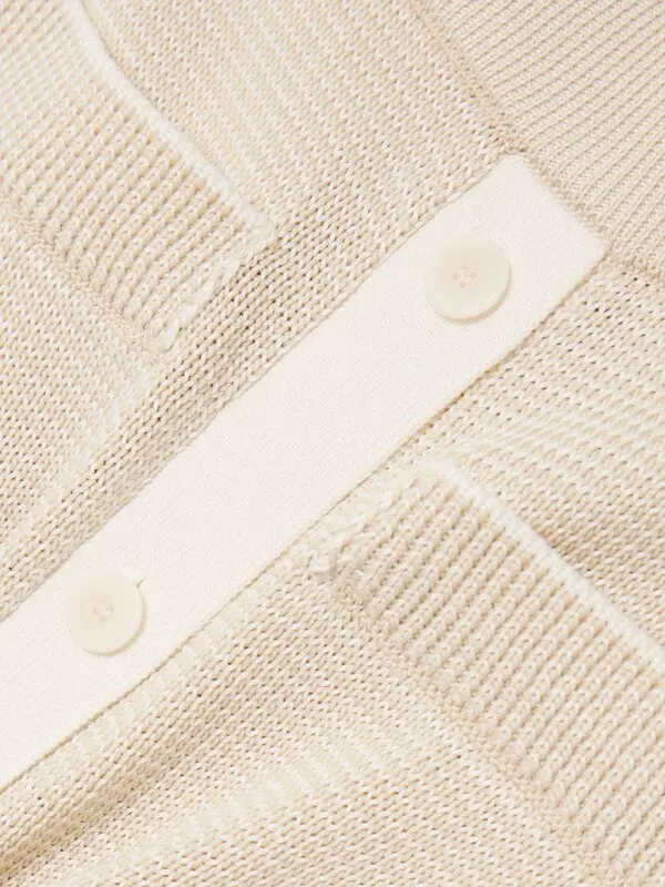 JOSEPH Two-tone Cotton Midi Skirt