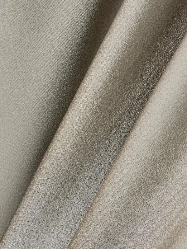 AMI Paris Satin-crepe Maxi Dress