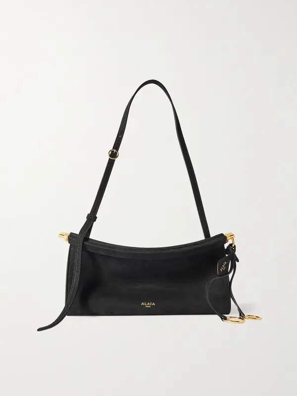 Alaïa Click Small Shoulder Bag - Black