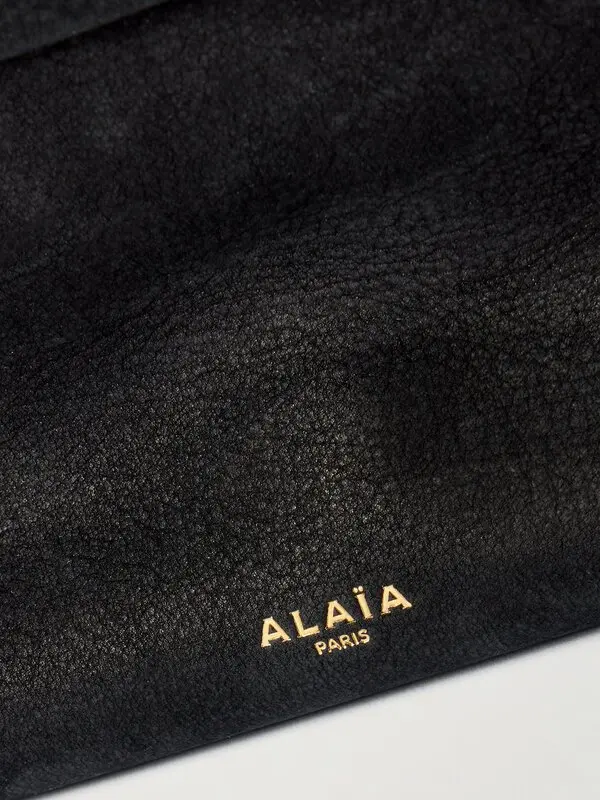 Alaïa Click Small Shoulder Bag - Black