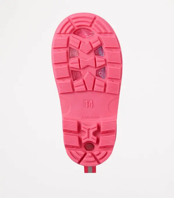 MIKI HOUSE Rabbit Print Rain Boots