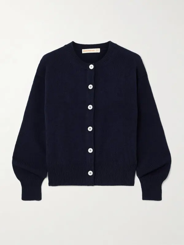 Daughter Ada Wool Cardigan - Blue