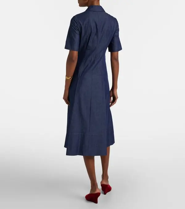 Vince Denim Shirt Dress