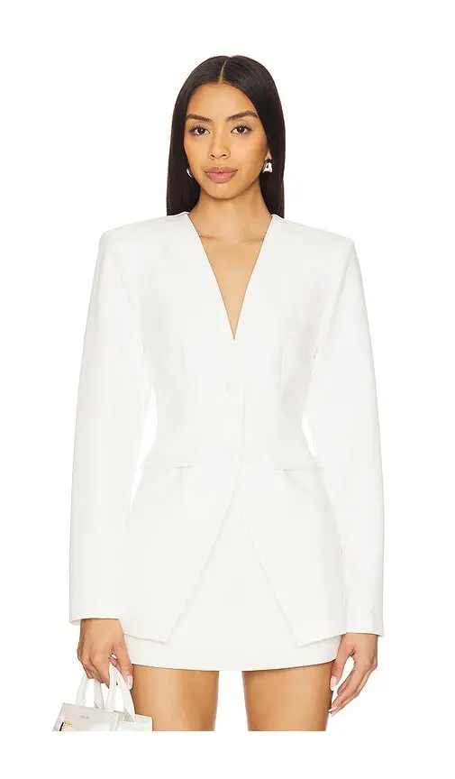 ALL THE WAYS Isla Blazer - White