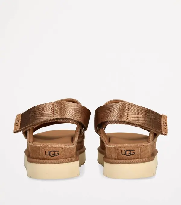 UGG Goldenstar Glide Suede Sandals