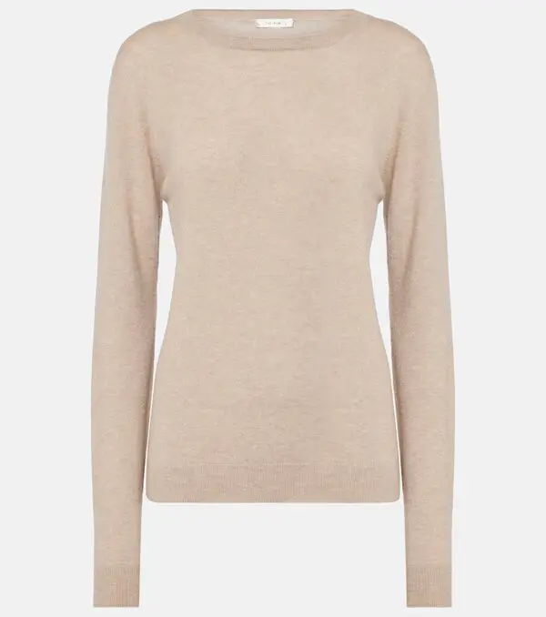 THE ROW Jazor Cashmere Sweater - Beige